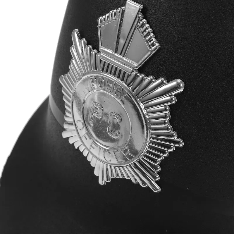 England Police Hat Bobby Adult and Kids Policeman Cap with Badge for ...