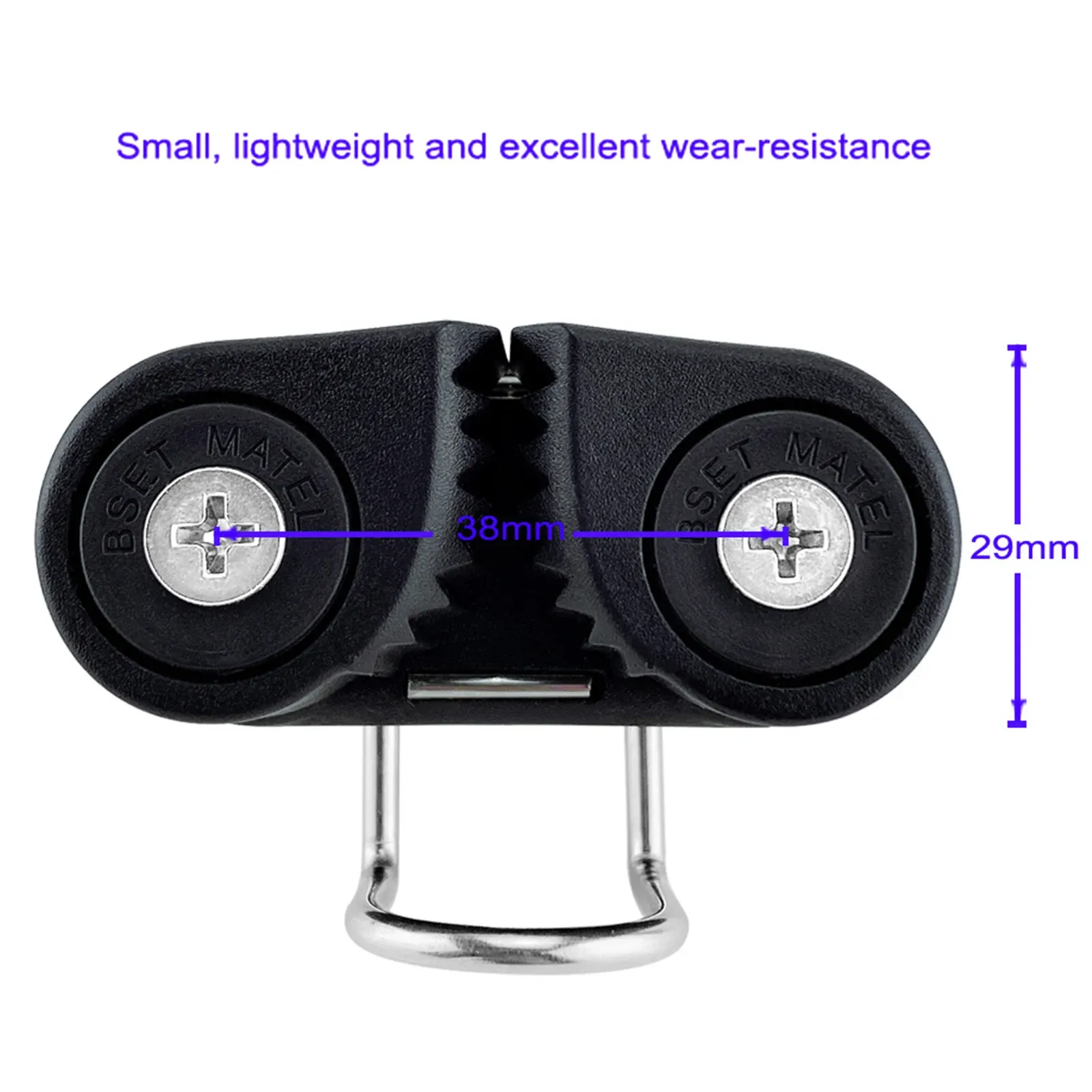 DHgate.com:3-12mm Marine-Grade Composite Sailing Cam Cleat with Double ...