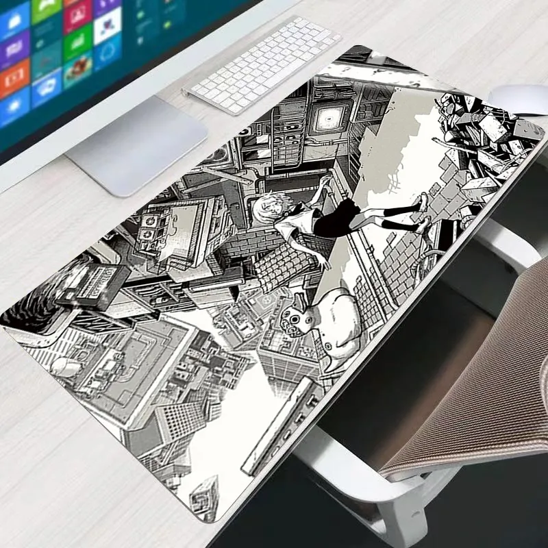 Anime Mouse Pad: Black & White Anime Girl Design,... From Ddmylovely ...