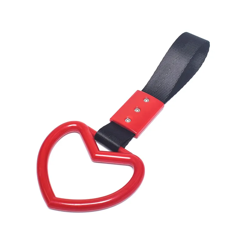 JDM Train Bus Handle Hand Strap Tsurikawa Ring Heart Styling Drift Auto ...