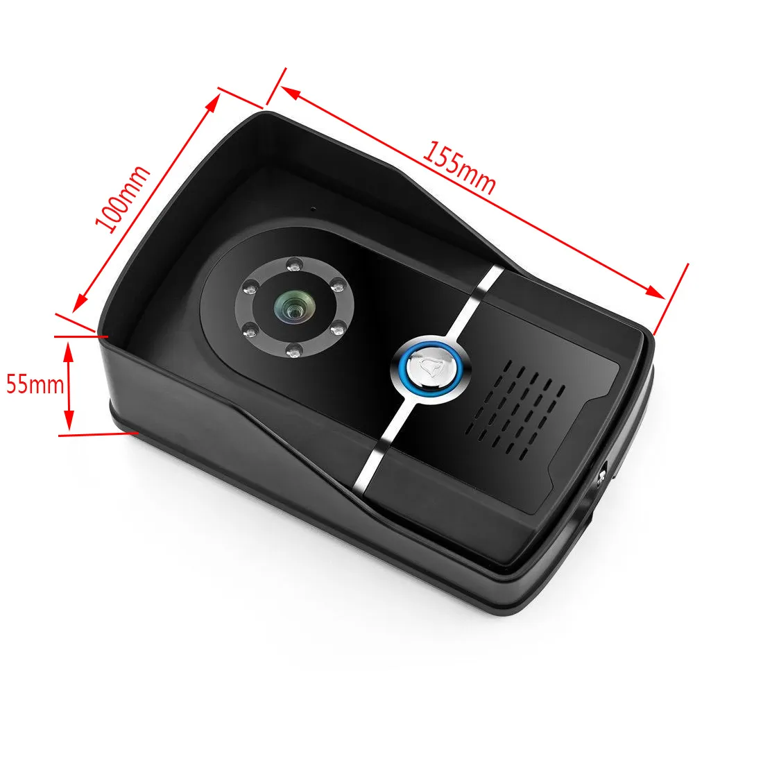 DHgate.com:20247" Waterproof WiFi Video Doorbell with Intercom, Wired ...