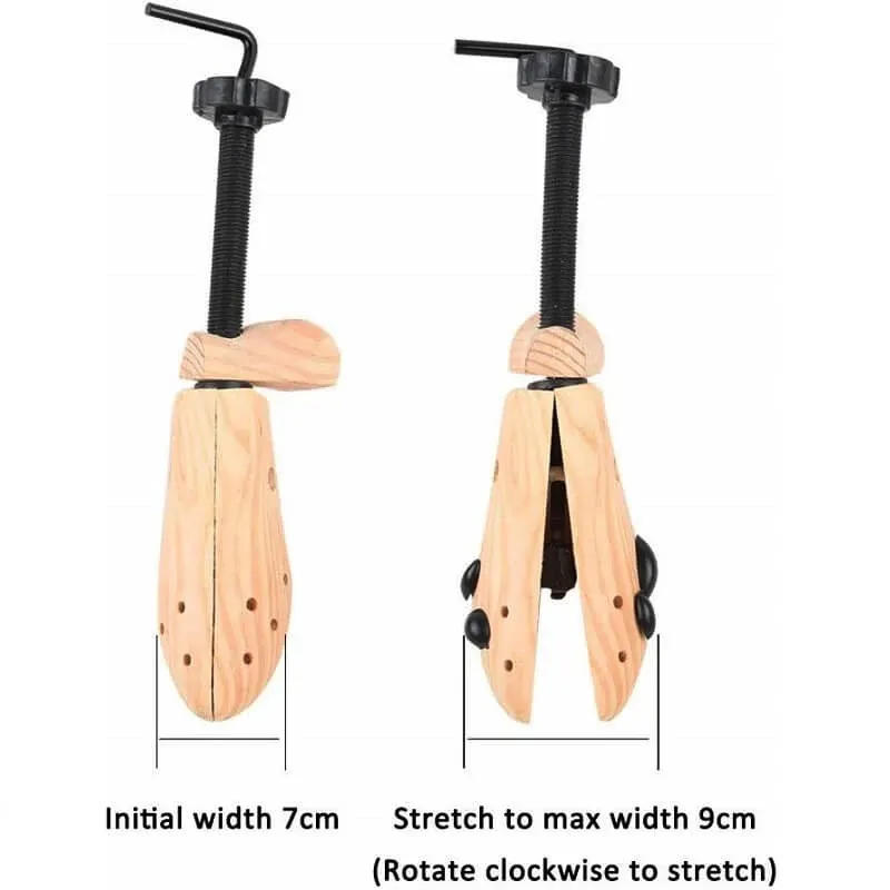 Adjustable Wooden Shoe Stretcher for Men and Women Household Use ...