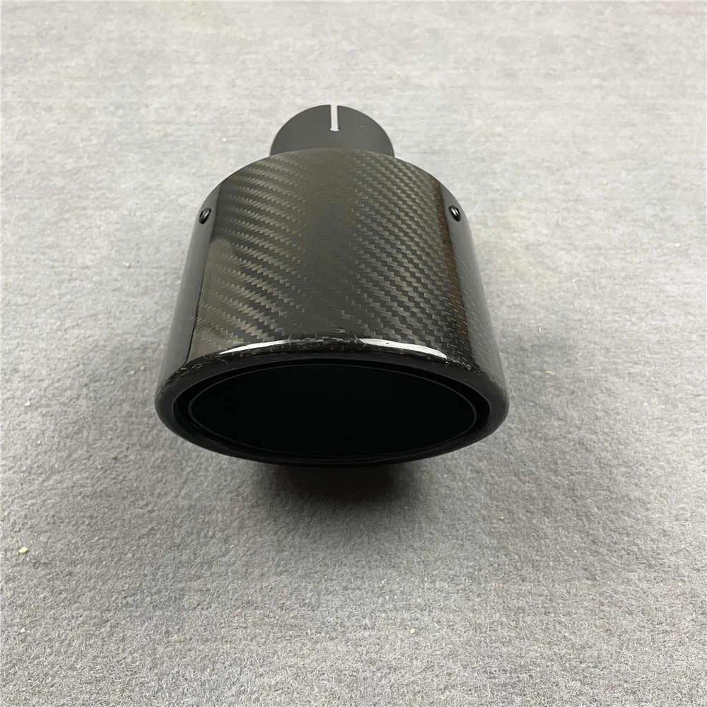 Akrapovic Motorcycle Exhaust Parts - Universal Glossy Black Exhaust Tip ...