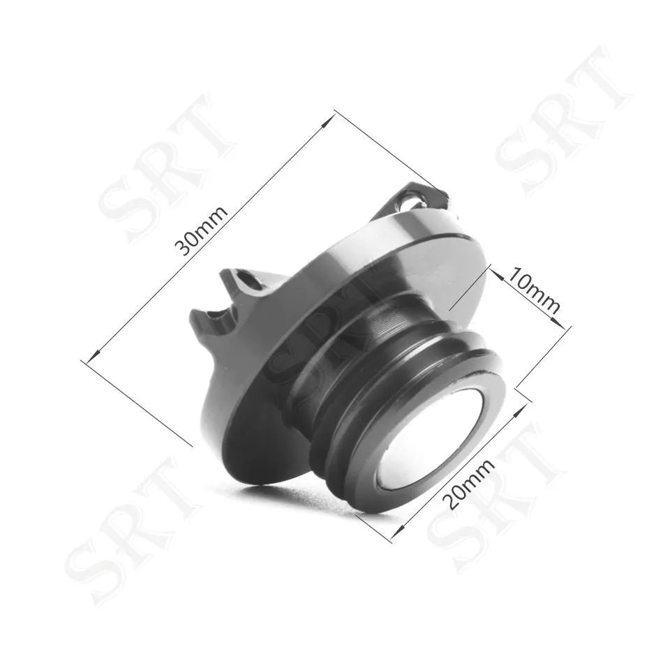 Triumph Tiger Motorcycle CNC Aluminum Engine Oil Filler Cap Plug, Black ...