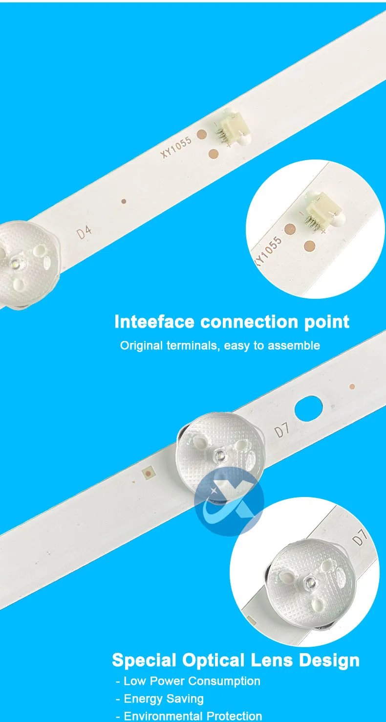 DHgate.com:4-Pack 50-Inch 937mm LED Backlight TV Repair Kit for RCA ...