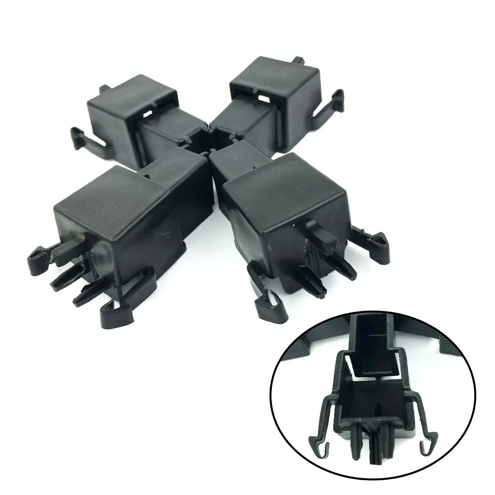 Tesla Model 3 Frunk Clip Reinforcement - Black ABS Plastic Cowl Support ...