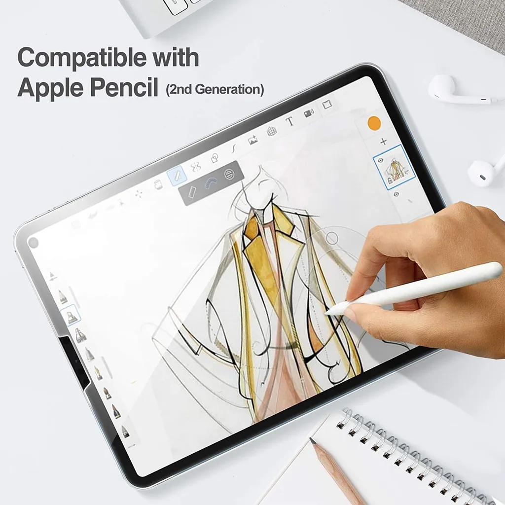 DHgate.com:9H Tempered Glass Screen Protector for iPad Air 5/4/Pro 11 ...