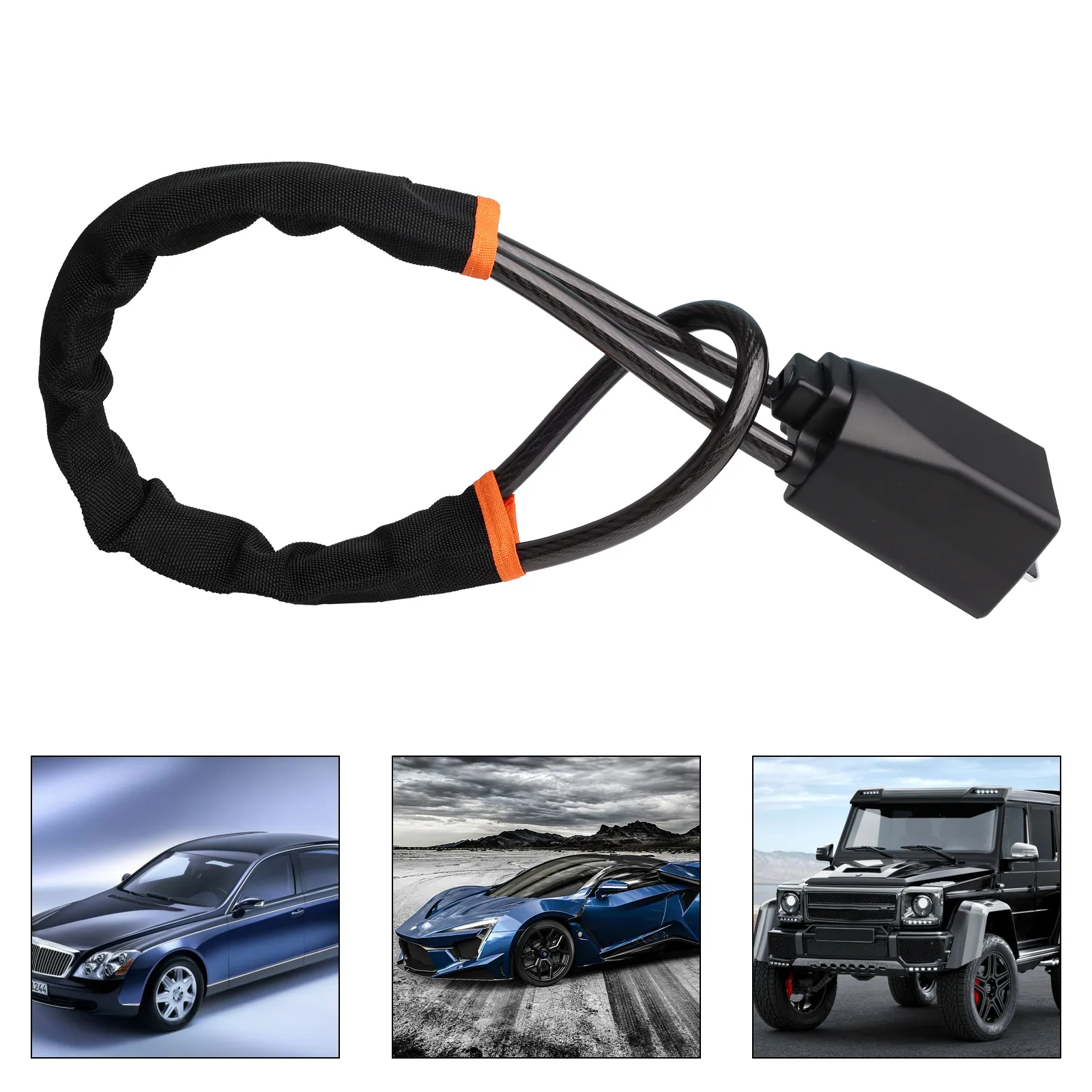 DHgate.com:ALLREY 3-Color Steering Lock: Enhanced Anti-Theft Protection ...