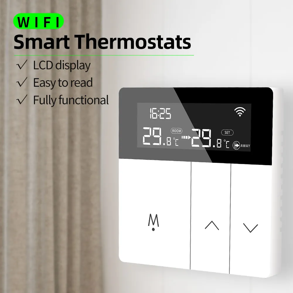 DHgate.com:Tuya WiFi Smart Thermostat: Intelligent Digital Electric ...