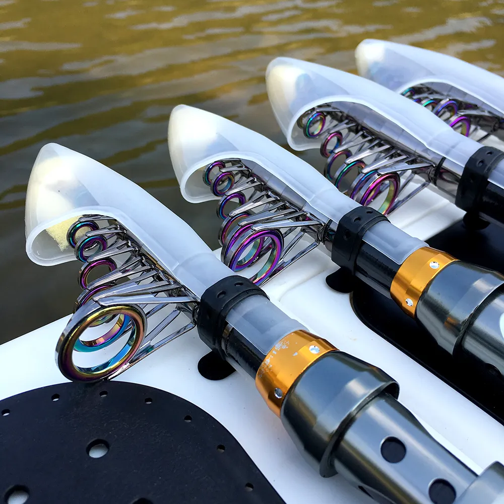 Spinning Fishing Rod: Telescopic Trout Carp Fishing Pole, Super Hard, 1 ...