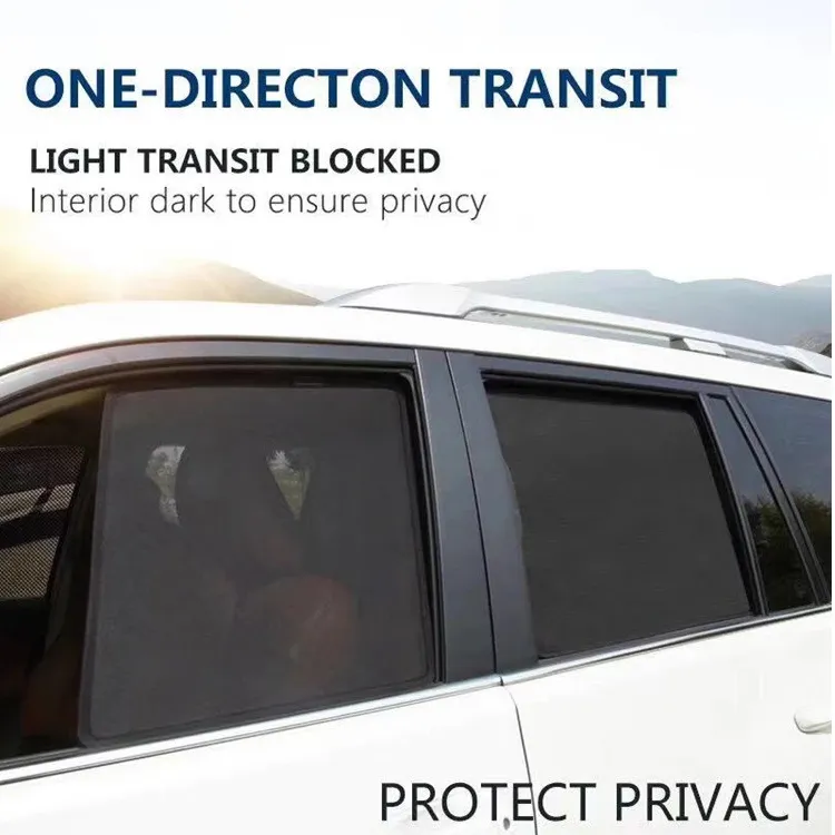 Magnetic Car Windshield Sun Shade & Side Window Covers - Custom Fit for ...