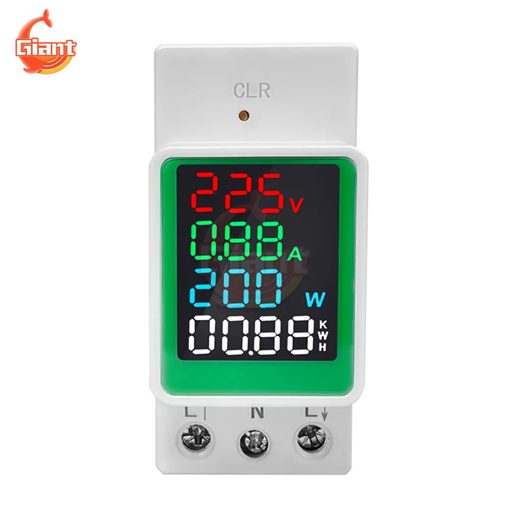 DHgate.com:AC 160-270V Digital Voltmeter Ammeter Wattmeter Electricity ...