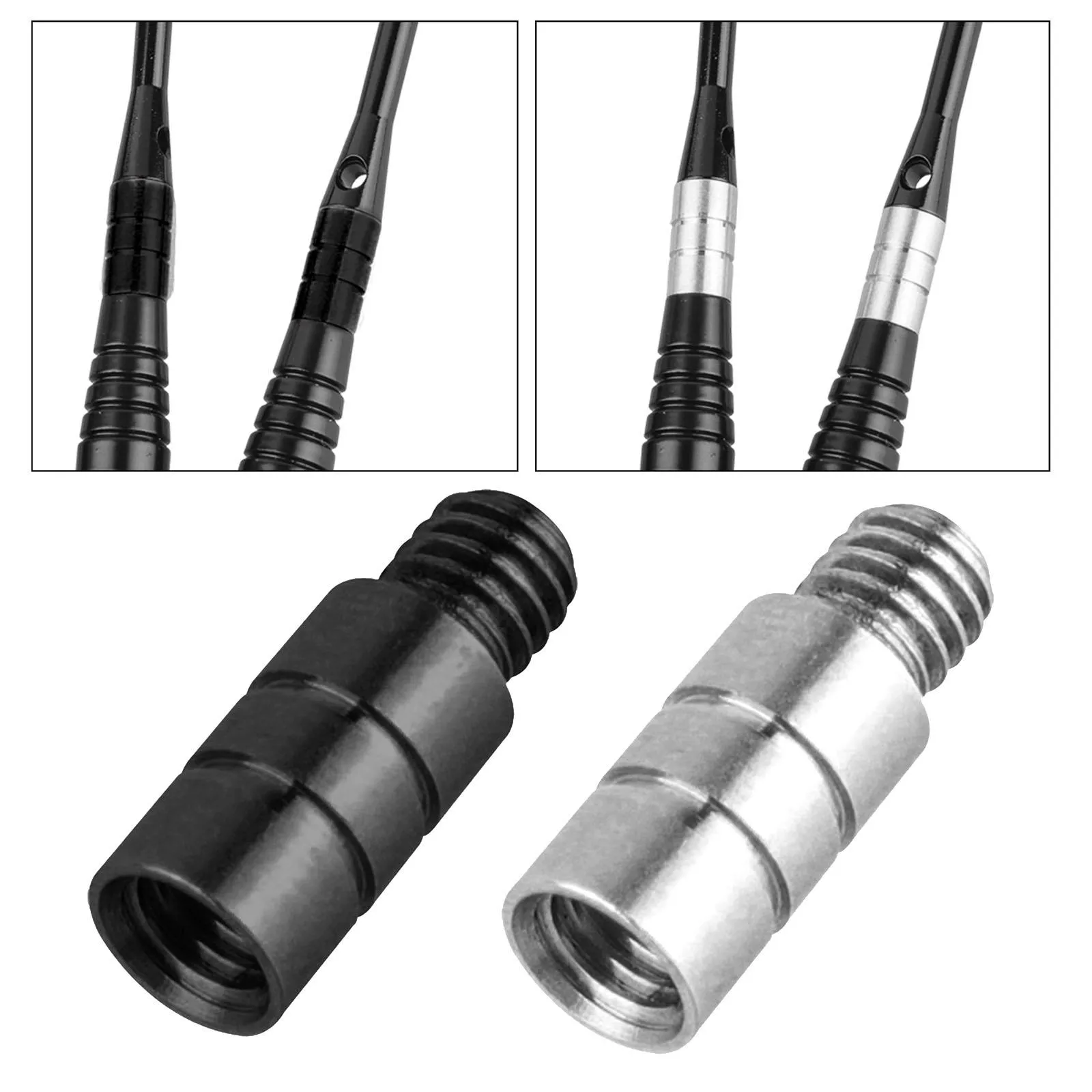 5x Metal Darts Weight Accessories, 2BA Thread for Aluminium Dart Shafts ...