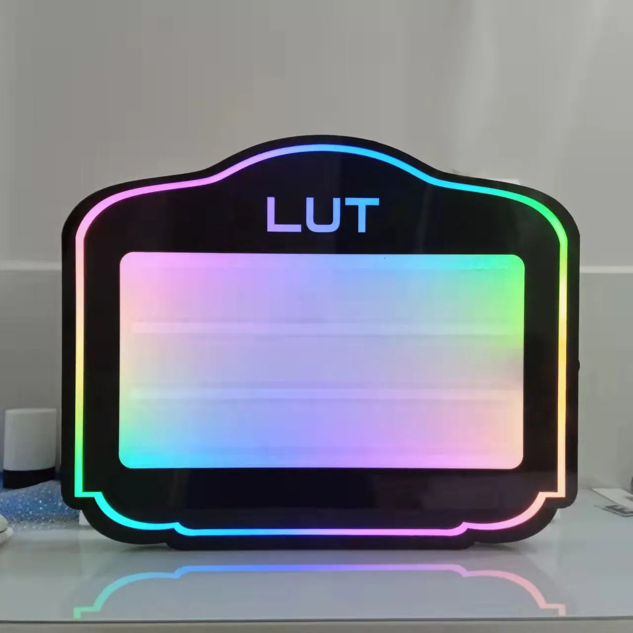 Customized LOGO LED Letters Board VIP Display Glorifier LED Marquee ...