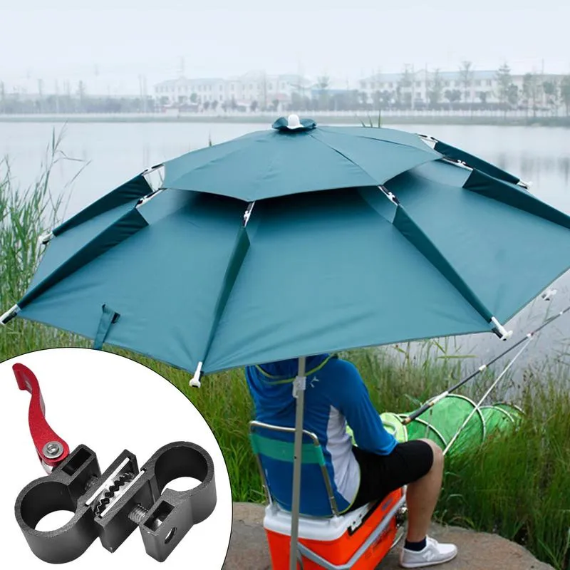 Umbrella Clamp for Chair, Adjustable Umbrella Base Stand Holder, Fixed ...