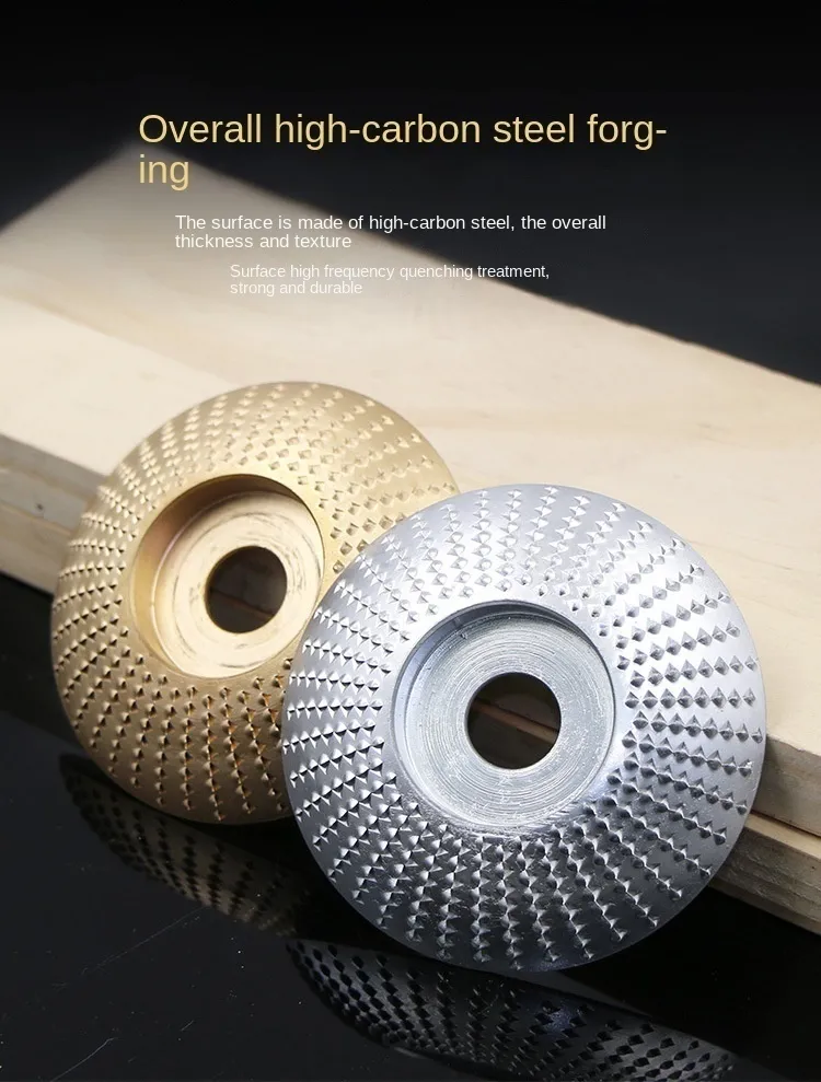 84mm Curved Grinding Wheel - Woodworking Sharpening, Angle Grinder ...