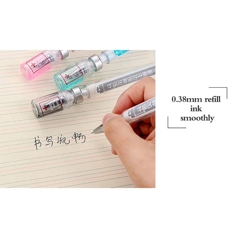 Novelty Writing Instrument Needle Tip Gel Pen, Black Ink, Creative ...