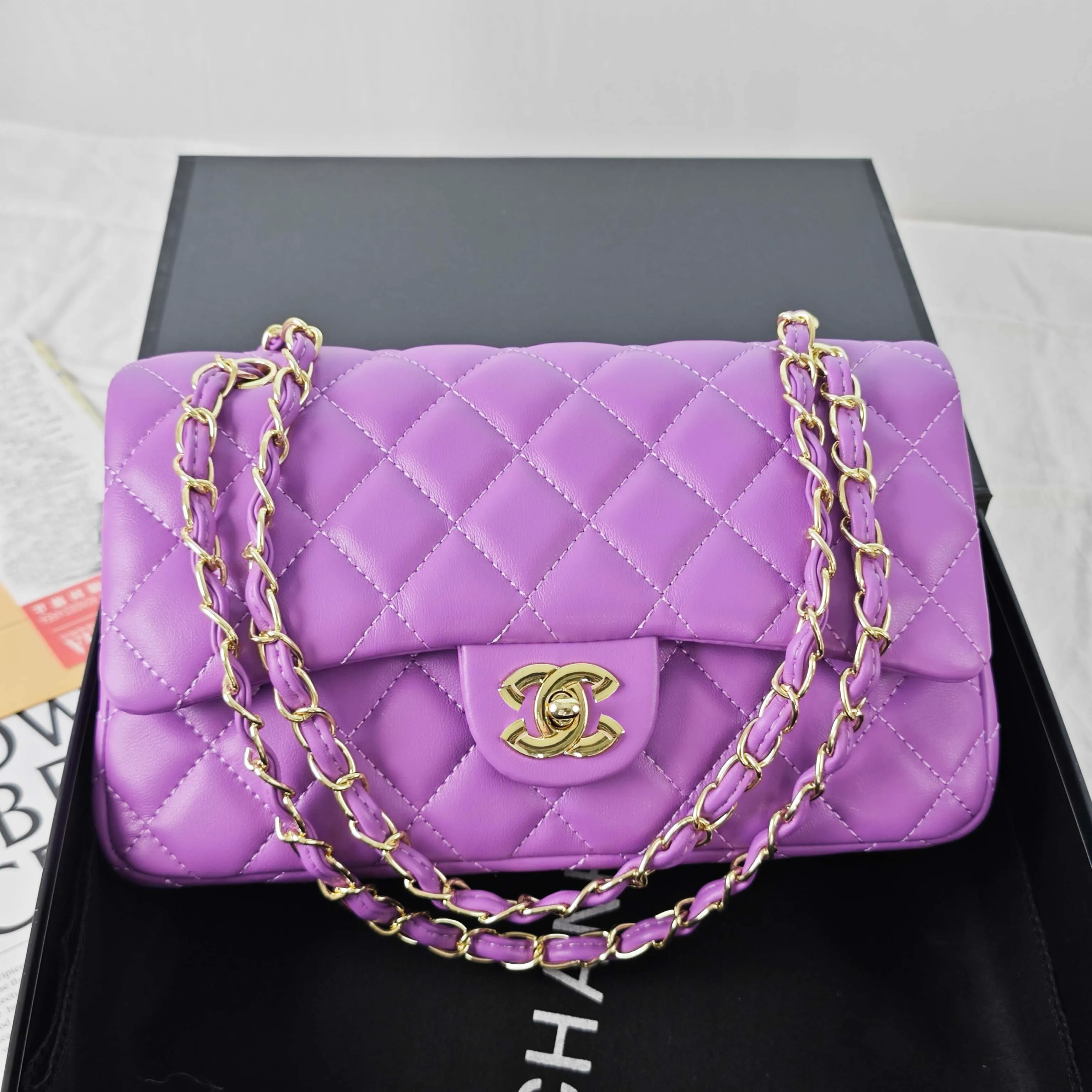 Luxury Designer Handbag With Shoulder Chain, Clutch, Flap, Consuela ...