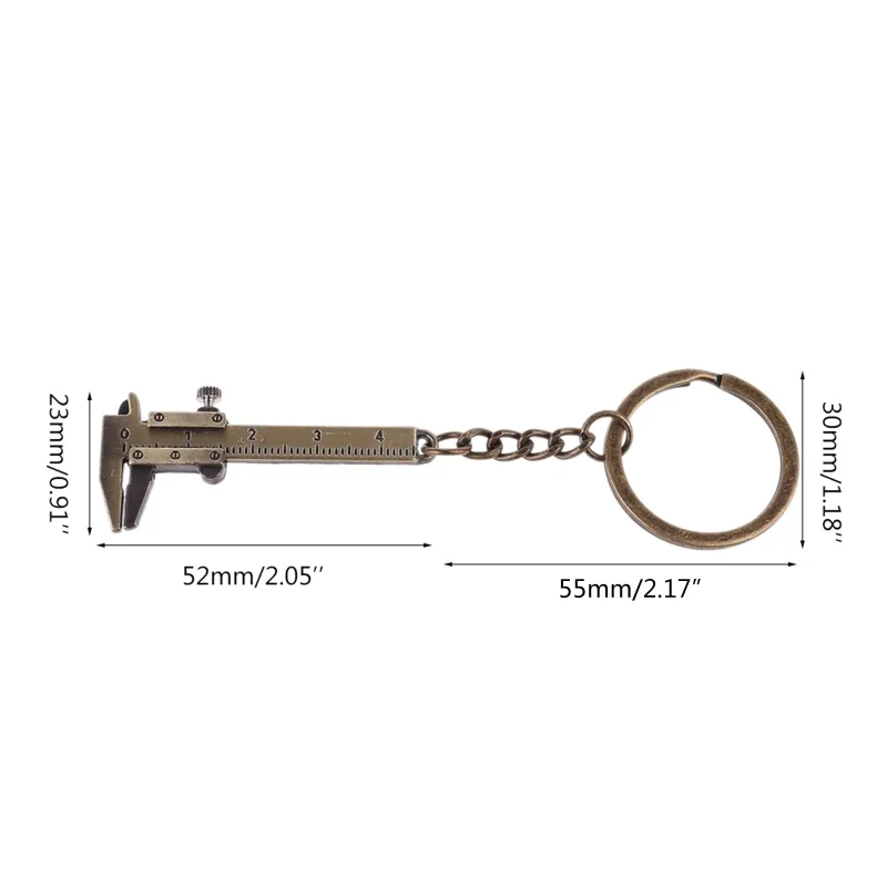 Portable Mini Caliper Gauge Tool Zinc Alloy Caliper Ruler For Precise ...