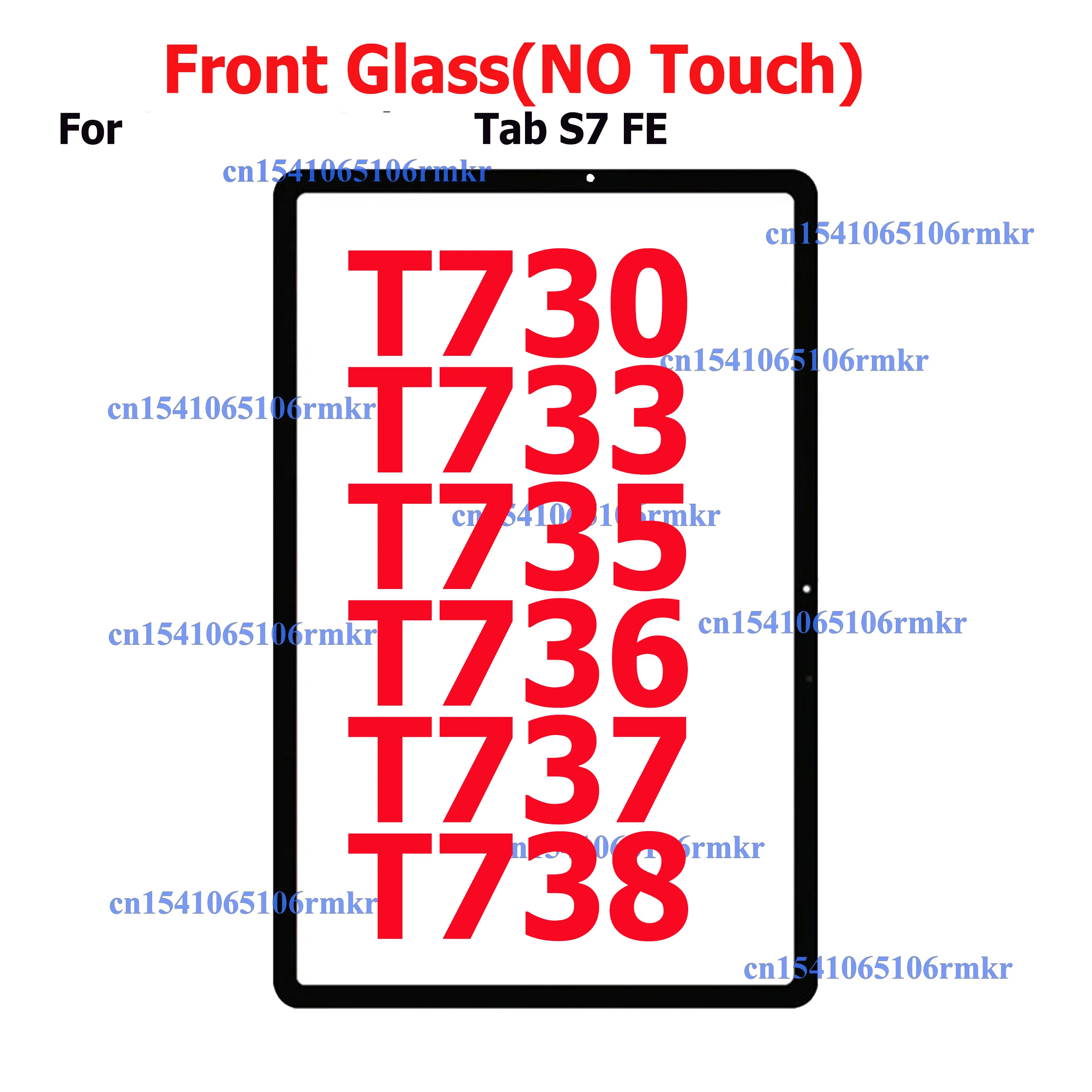 4'' LCD Touch Screen Replacement for Samsung Galaxy Tab S7 FE SM-T730/T733/T735/T736/T737/T738 ...