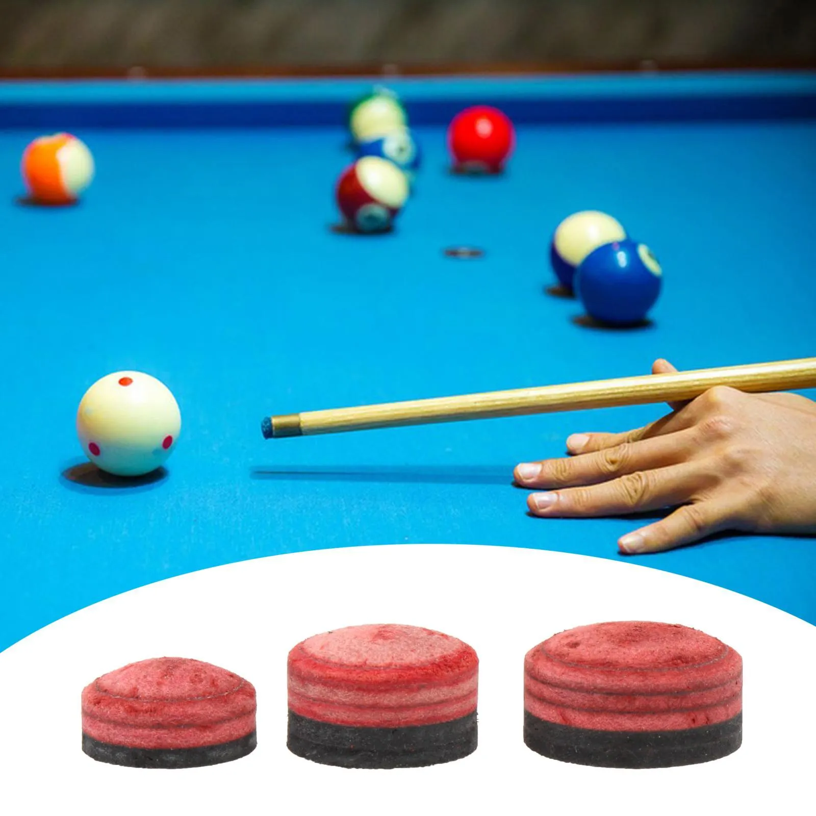 DHgate.com:Premium Leather Billiard Cue Tips for Professional Players ...