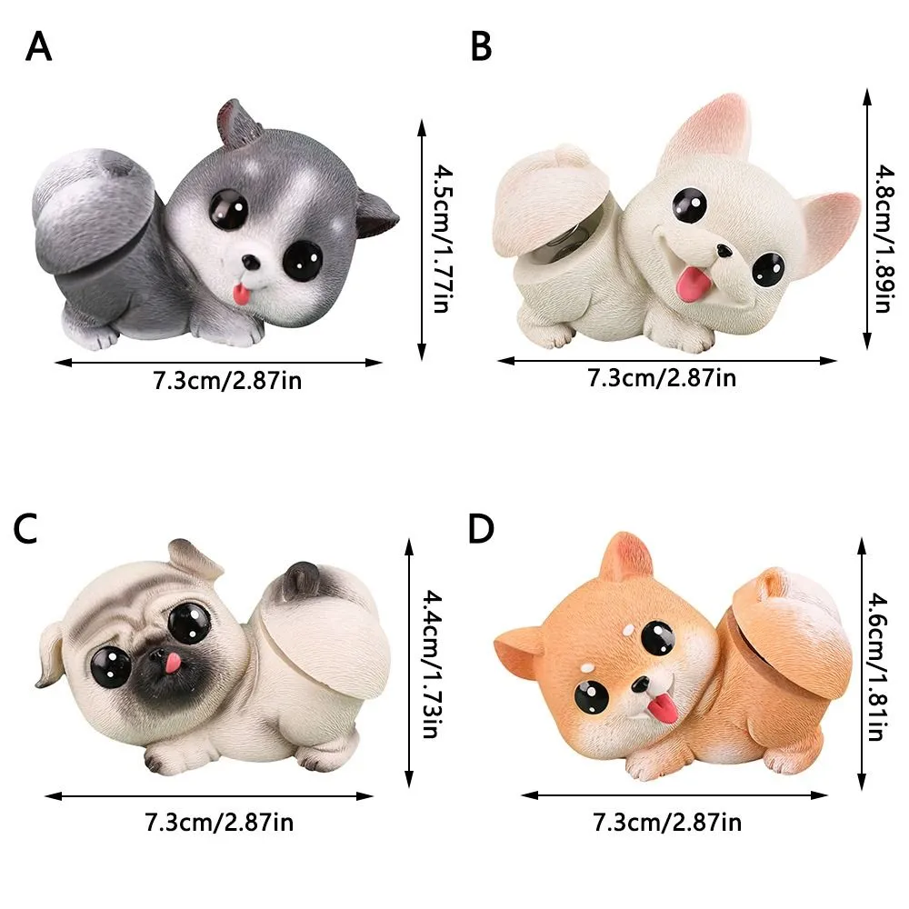 Shaking Head Toys Car Dog Model 3D Car Dashboard Toys Ornament Puppy ...