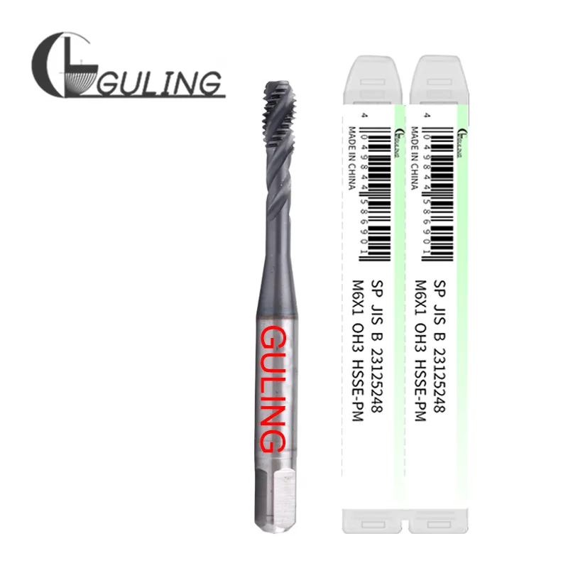 DHgate.com:GULING HSS-PM M3-M18 Spiral Fluted Taps, Pointed Roll Formed ...