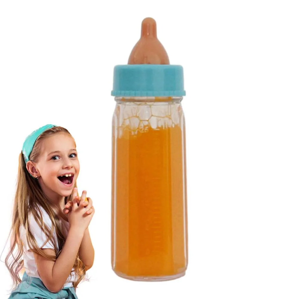 Magic Milk Bottle for Baby Dolls: Liquid Disappearing Juice Milk ...