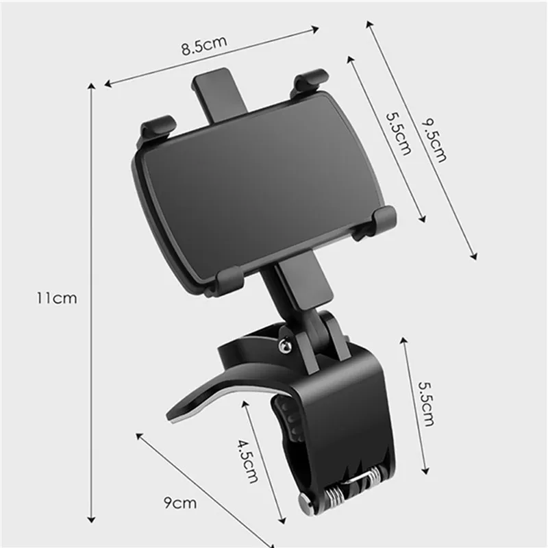 DHgate.com:Universal 3-in-1 Car Phone Holder for Dashboard, Rearview ...