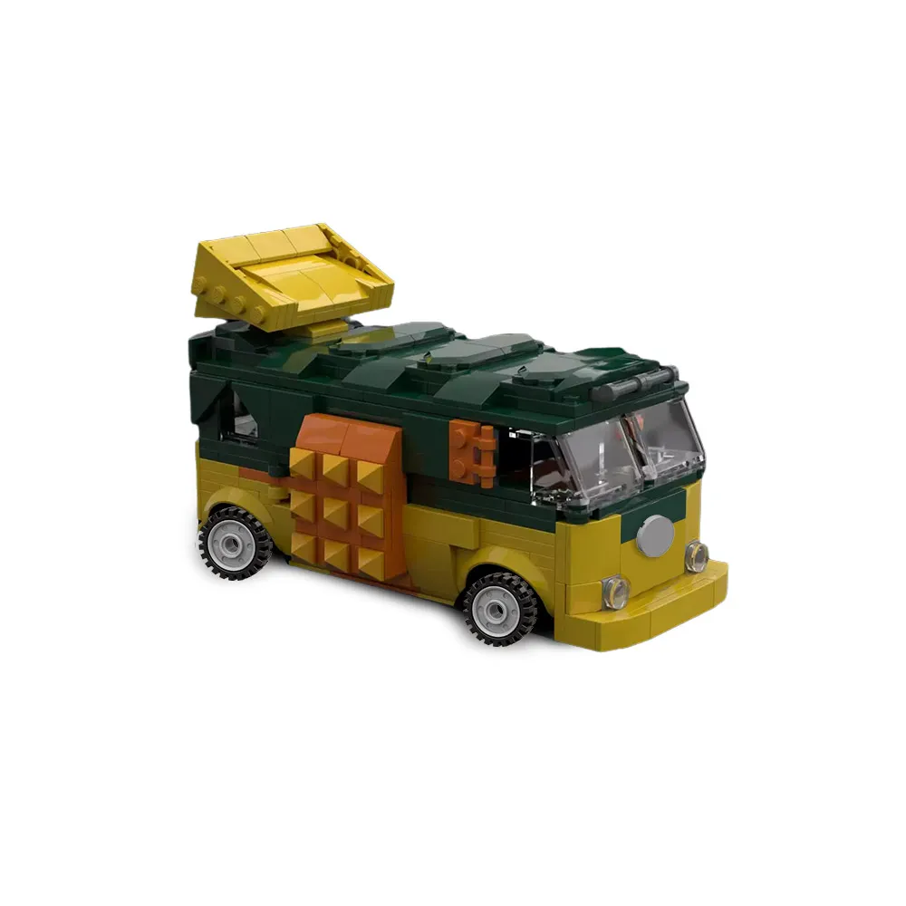MOC Blocks Building Kit Model 90s Teenaged Mutanted Ninjaed Turtlesss ...