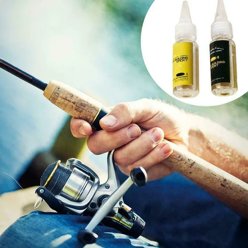Resin Glue Fishing Rod Repair Epoxy Glue - AB Epoxy Resin For Guide ...