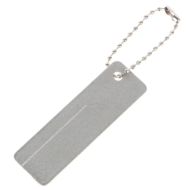 Fishing Hook Sharpener Portable Diamond Knife Whetstone Outdoor Fish ...