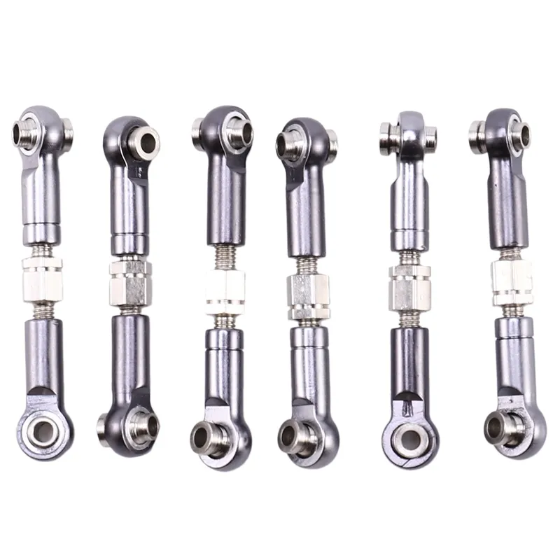Grey Metal Linkage Pull Rod for Wltoys A949 A959 A969 A979 K929 RC Car ...