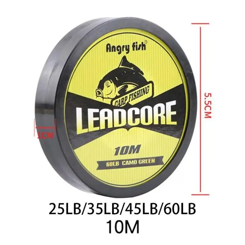 DHgate.com:Carp Fishing Line - 10m Covered Leadcore Braid, 25LB, 45LB ...