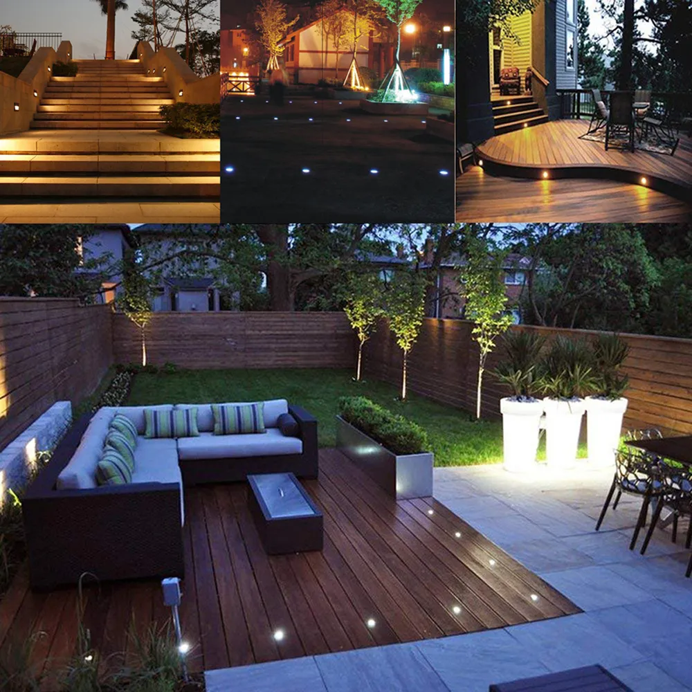 Outdoor LED Spot Lighting, Mini Spot Lights: 1W Waterproof In Ground ...