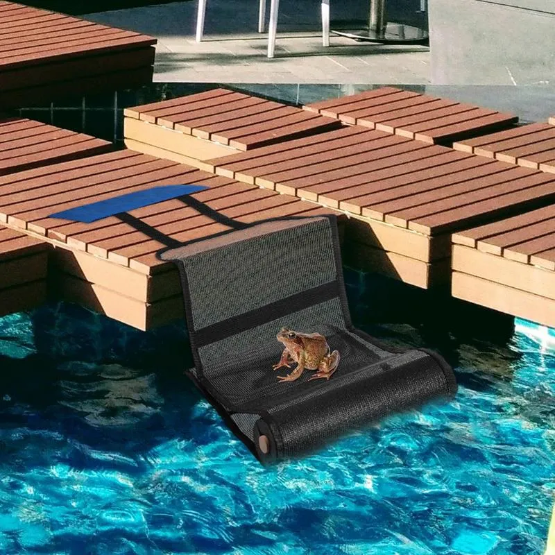 Animal Pool Saver 2-Pack Animal Rescue Ramps For Pools - Floating Frog ...