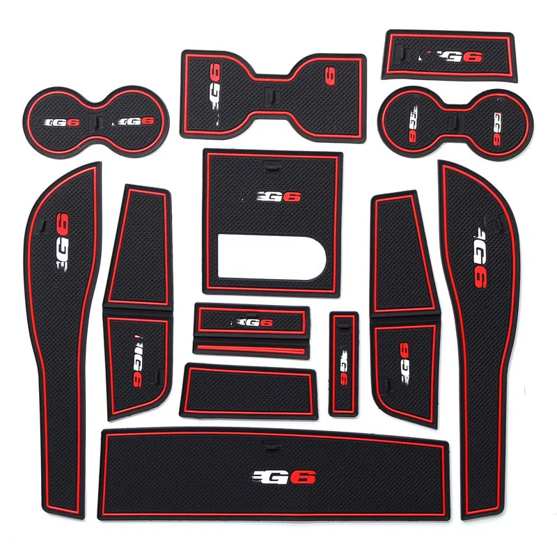 Premium Anti-Slip Auto Pads - Interior Protection Kit for 17-19 MG 6 ...