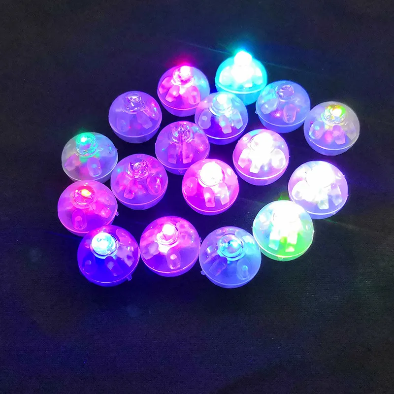 Miniature LED Lights Flash Monochrome Round Ball Light DIY Dollhouse ...