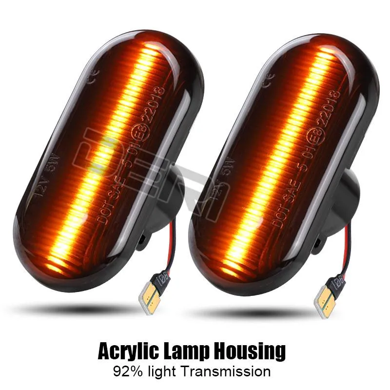 DHgate.com:Dynamic Amber LED Turn Signal Lights for Mercedes Benz Smart ...