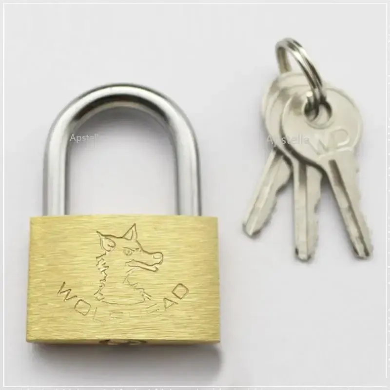 Premium Brass Padlock Set - Includes 3 Keys & Rust-Resistant Core. Shop ...