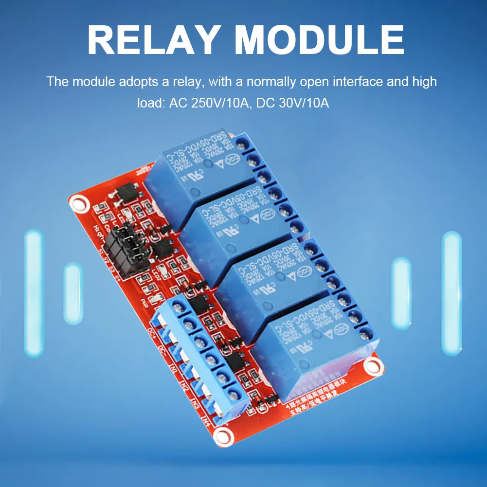 DHgate.com:Upgraded 1/2/4/8 Relay Module Board w/ Optocoupler, High/Low ...