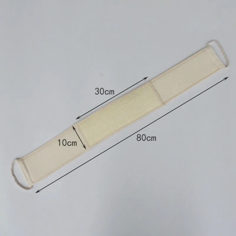 Loofah Sponge Bath Towel Strap Body Back Scrubber for Shower and Bath ...