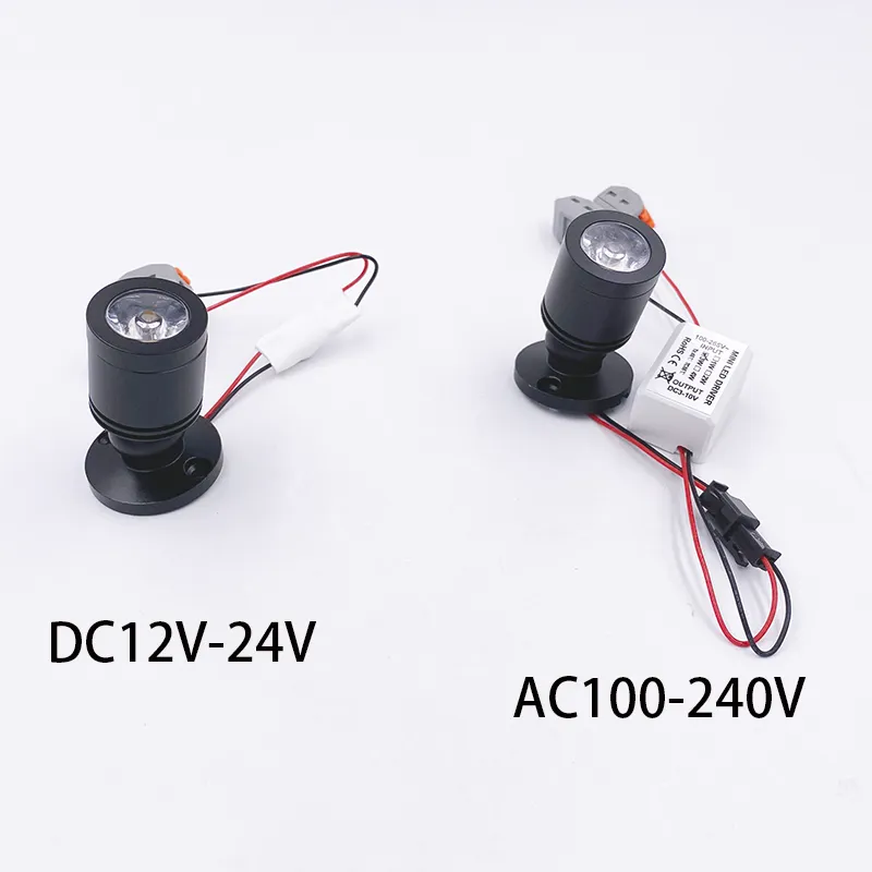 Rotatable Angle Mini LED Spotlight For Jewelry And Shelf Display AC100V ...