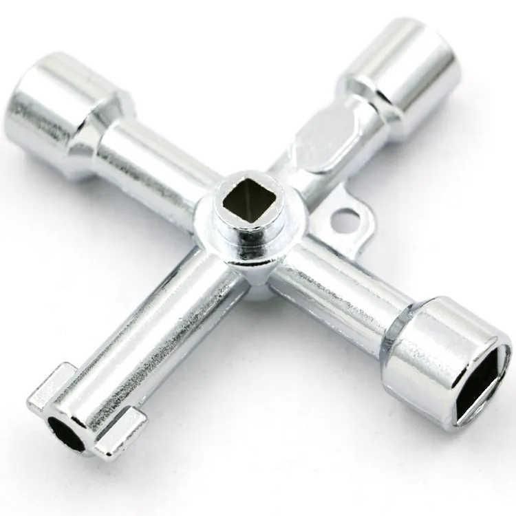 4 Way Universal Cross Triangle Head Screwdriver Key for Train ...