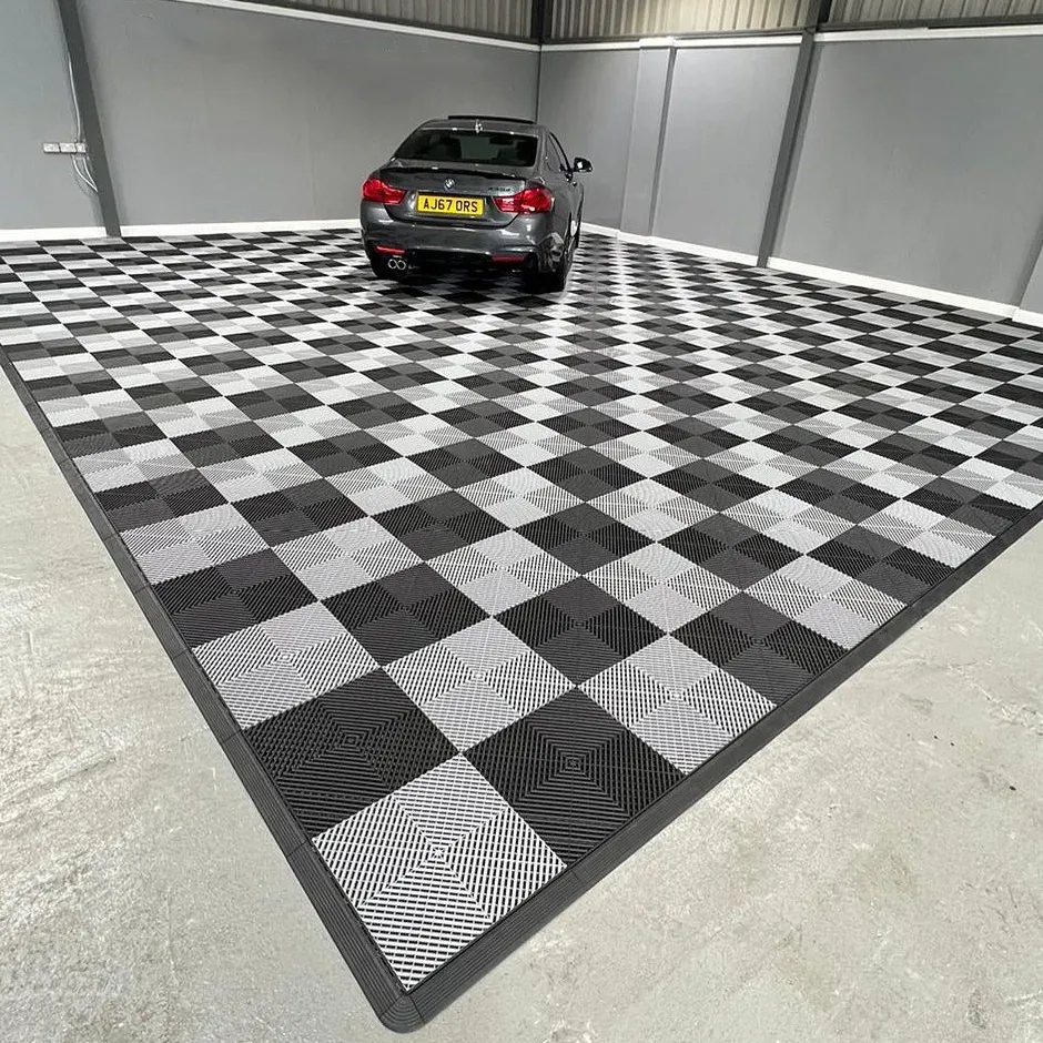 Interlocking Industrial Floor Tiles