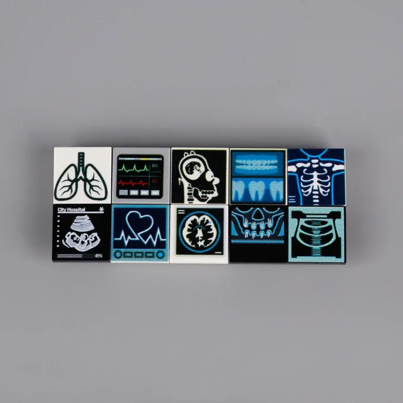 DHgate.com:MOC City Hospital Scene CT X-Ray Printed Tiles Doctor ...