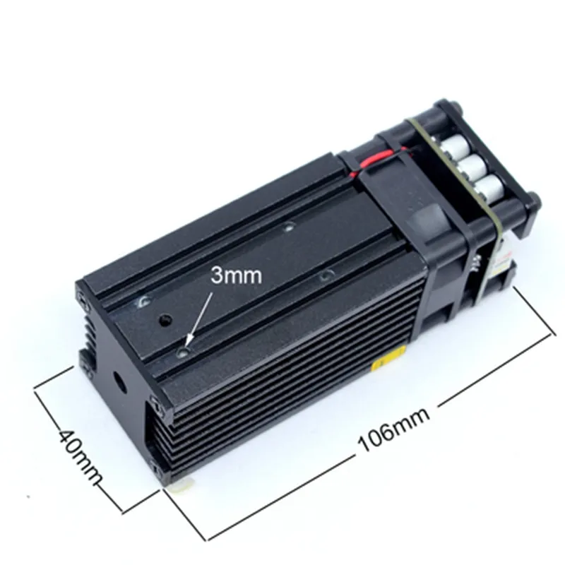 520nm 3W Green Laser Module, High-Power TTL Bird Deterrent Laser with ...