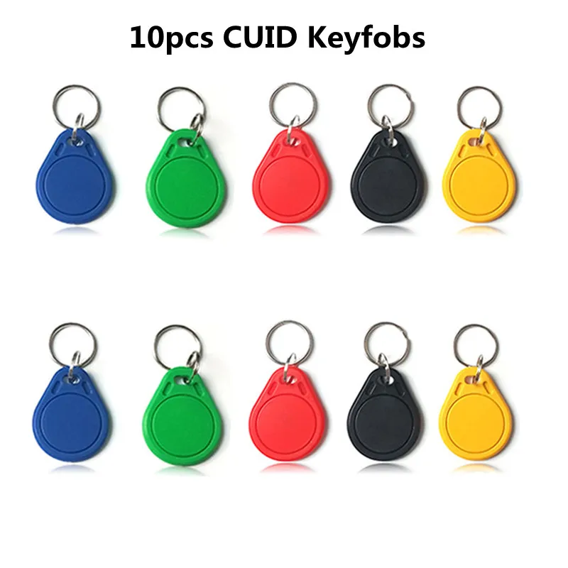 Rewritable NFC RFID Smart Key Tag Duplicator, Pack of 10, 13.56 MHz ...