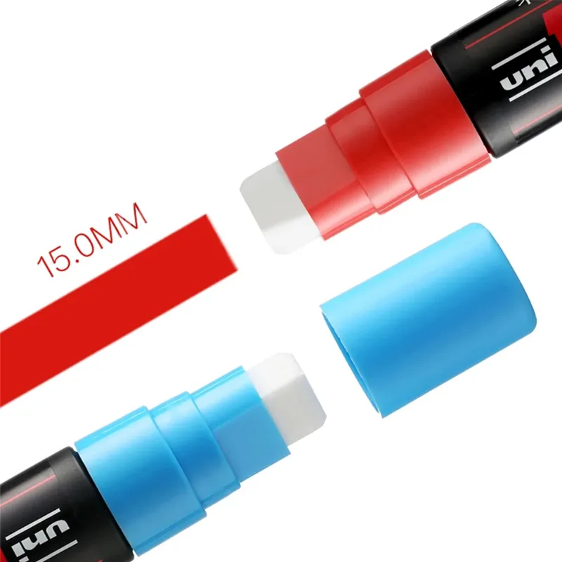 Extra Broad Tip Paint Markers: 15mm for Bold Art & School Projects ...