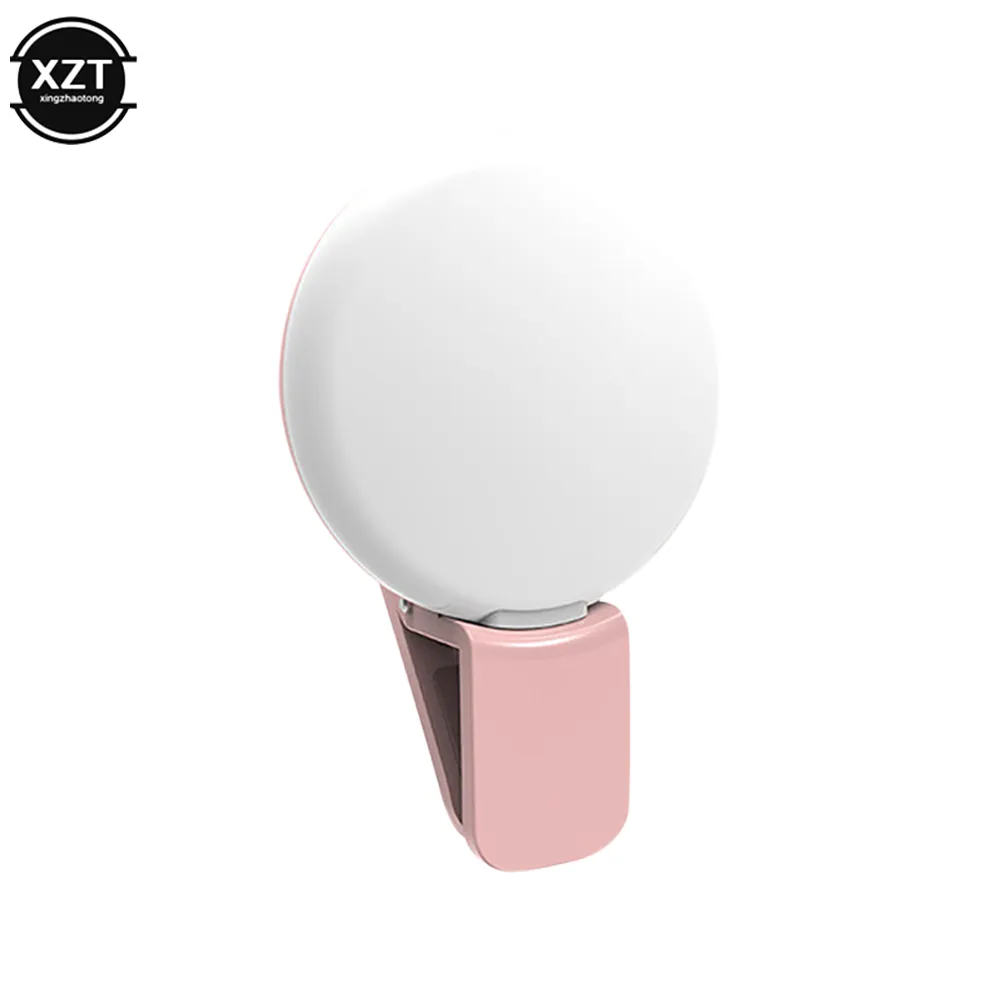 Mini Portable Self Portrait Fill Light LED Flash Phone Lens Light USB ...